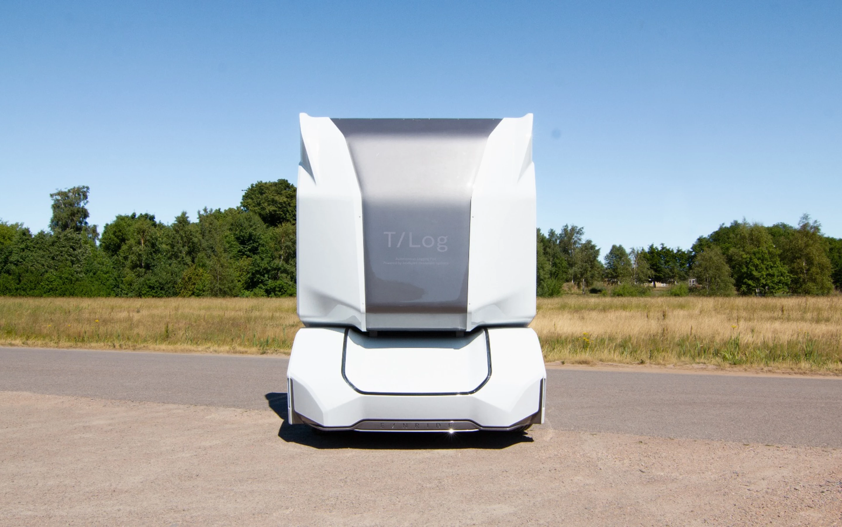 First driverless, electric, off-road logging truck rolls into Goodwood