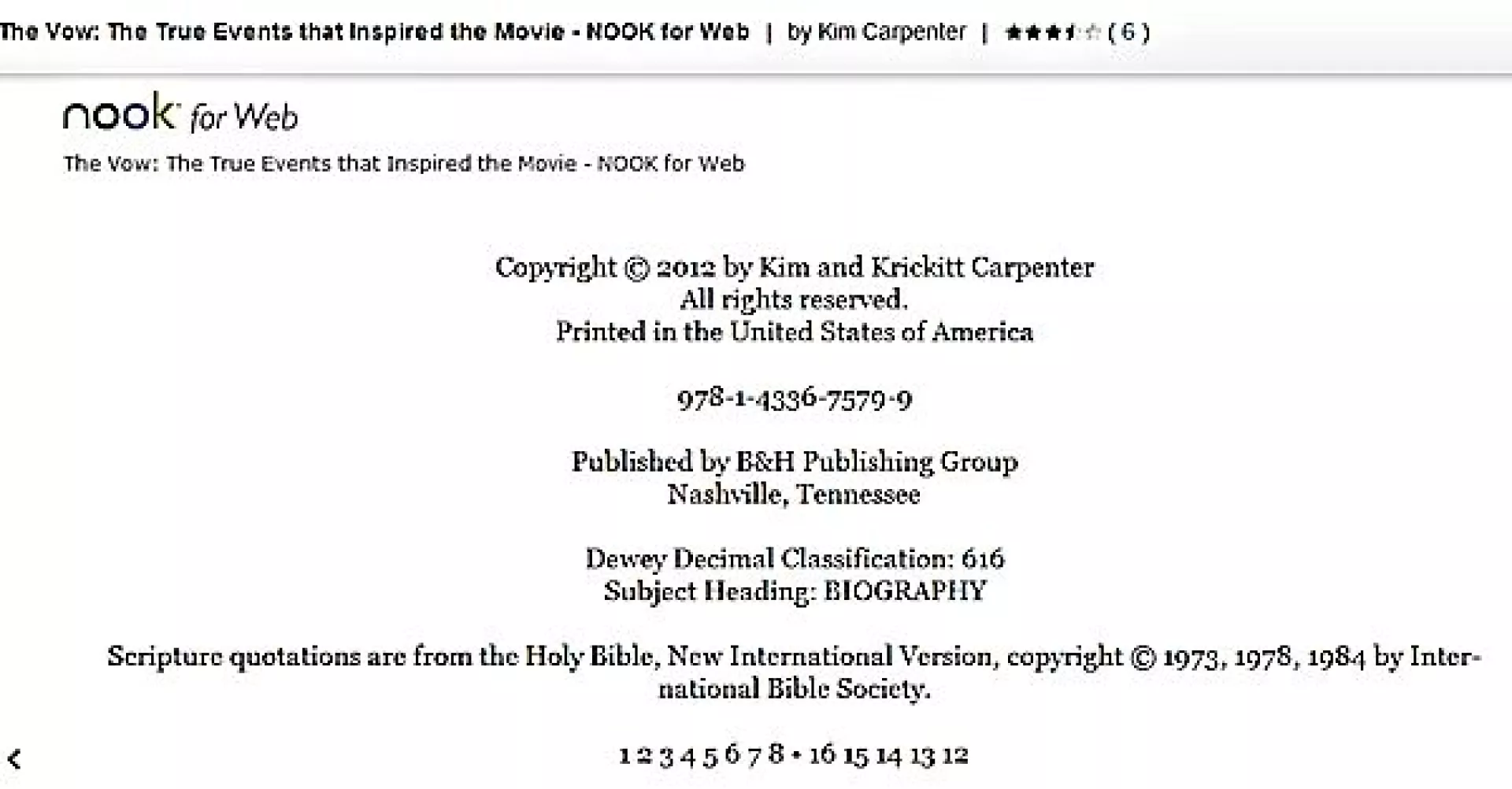 Nook for Web brings Nook books to Web browsers