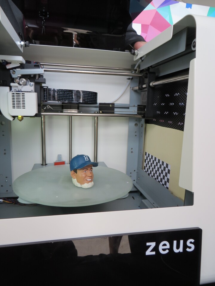 Up close with Zeus, the first consumer all-in-one 3D printer, scanner and fax