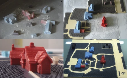 Touch-sensitive 3D maps guide the blind with spoken instructions