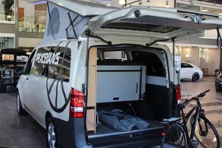 Peace Vans puts a compact, flexible Mercedes camper van on American roads