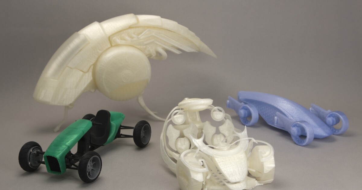 Winners of 3D Printer Challenge design vehicles for the year 2040