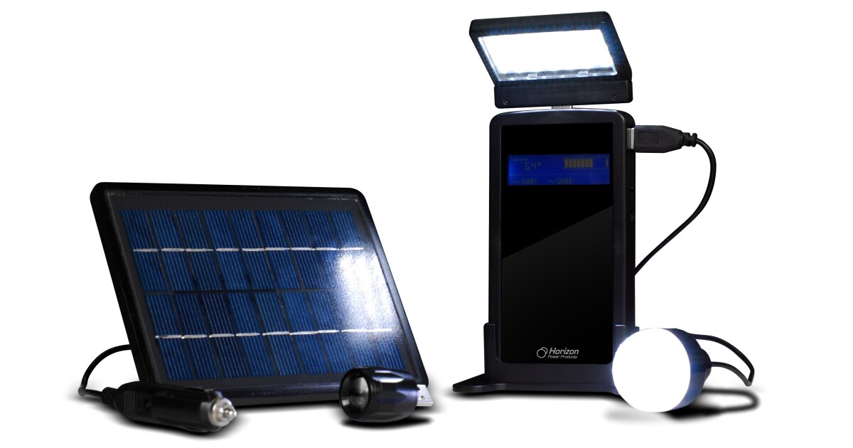Horizon announces versatile Sunbox solar power charging system
