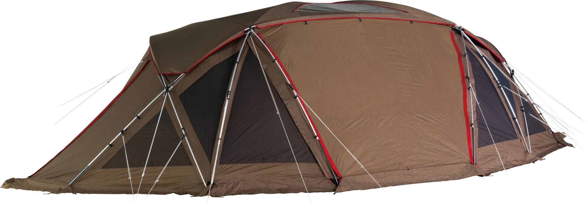 Snow Peak tent works as complete base camp and panoramic observatory