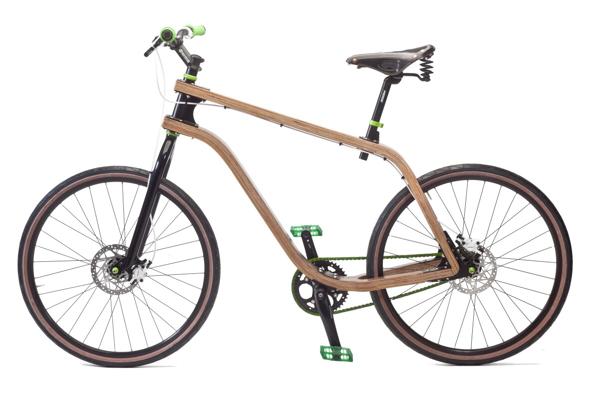Bonobo plywood bike flexes the boundaries of bicycle design