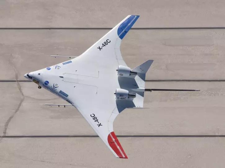 X-48C Blended Wing Body aircraft flight testing campaign comes to a close