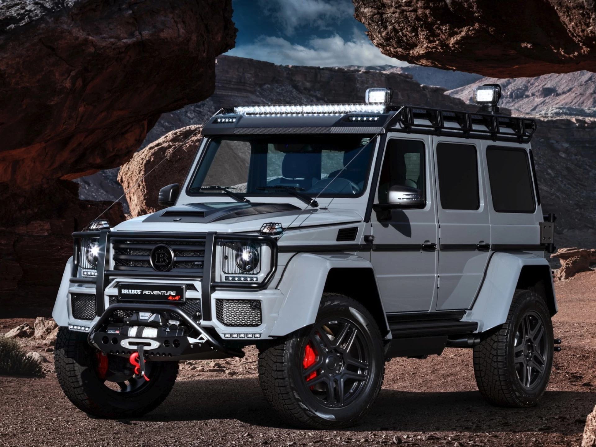 Extreme gets extremer as Brabus tunes the Mercedes G500 4x4 Squared
