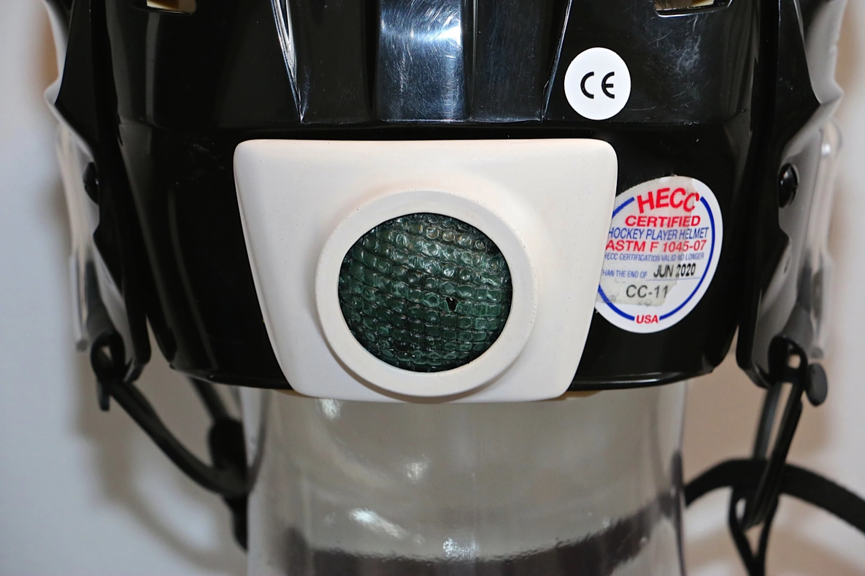 The impact-absorbing Goose Egg has got helmets' backs