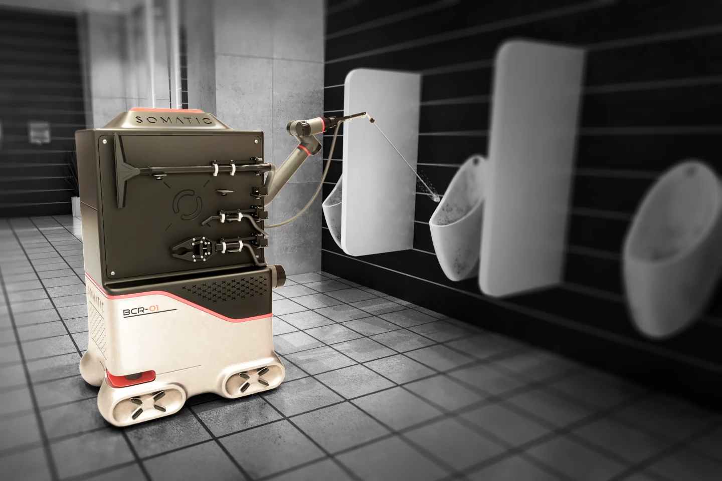 Toilet-cleaning robot makes us feel better about all this AI business