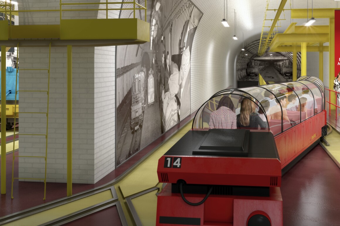 All aboard London's subterranean Mail Rail
