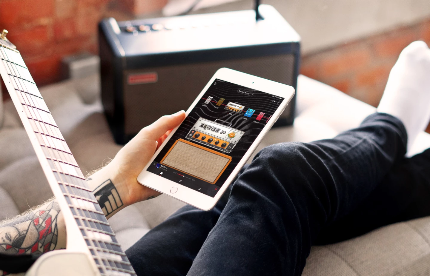 Spark practice amp lets you jam with Spotify streamers
