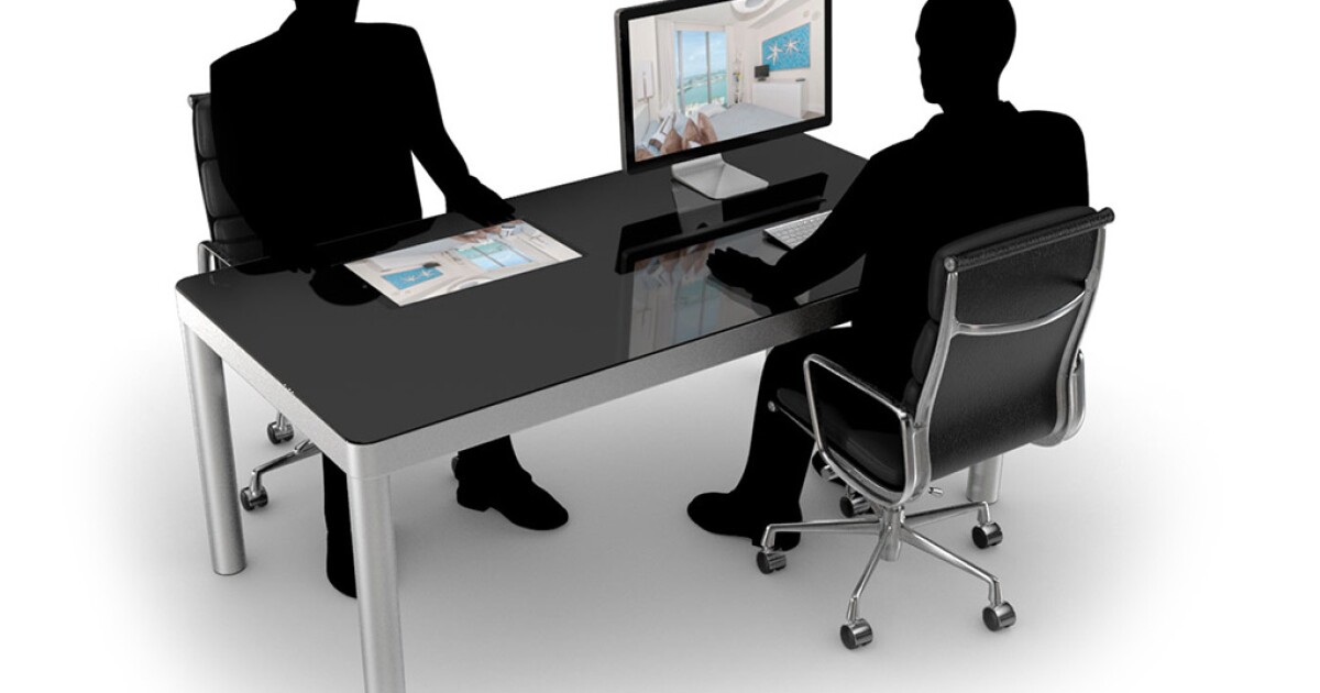 computer inside table