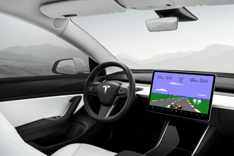 Tesla prepares to add "party mode" and Atari games to its cars