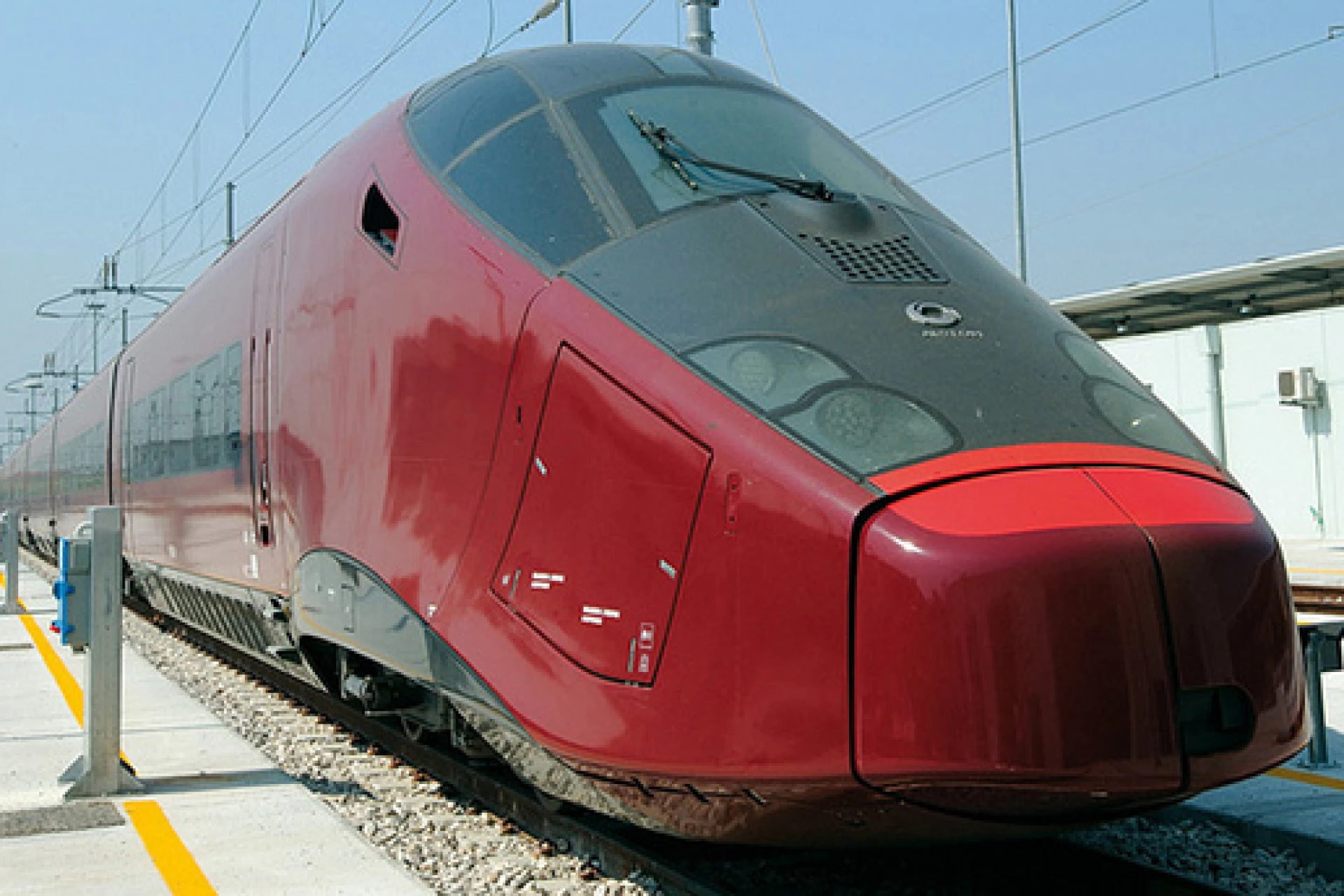 Ferrari's heritage evident in the Italo high-speed train