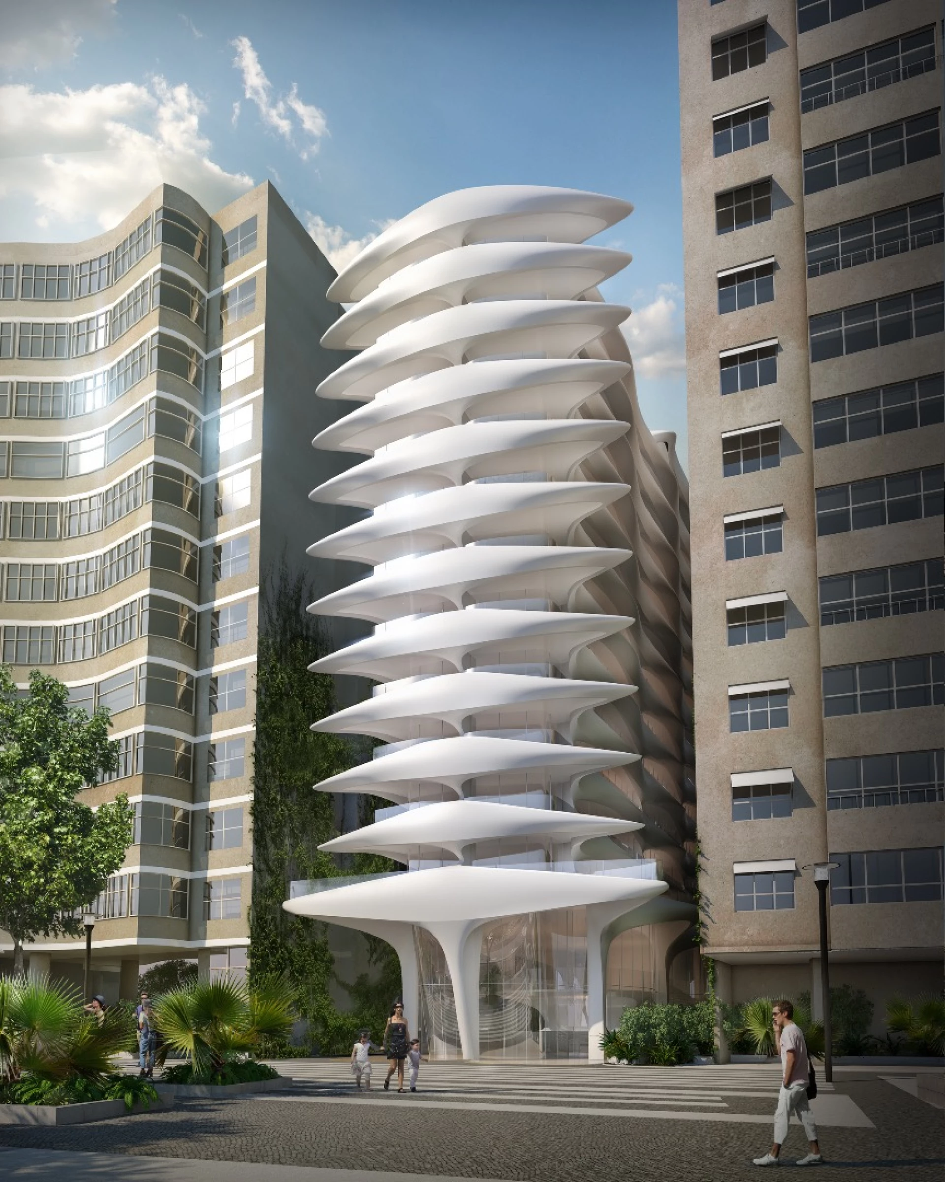 Zaha Hadid hits the beach with Copacabana residential project