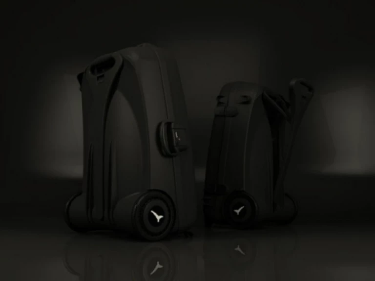 Live Luggage power assisted suitcase
