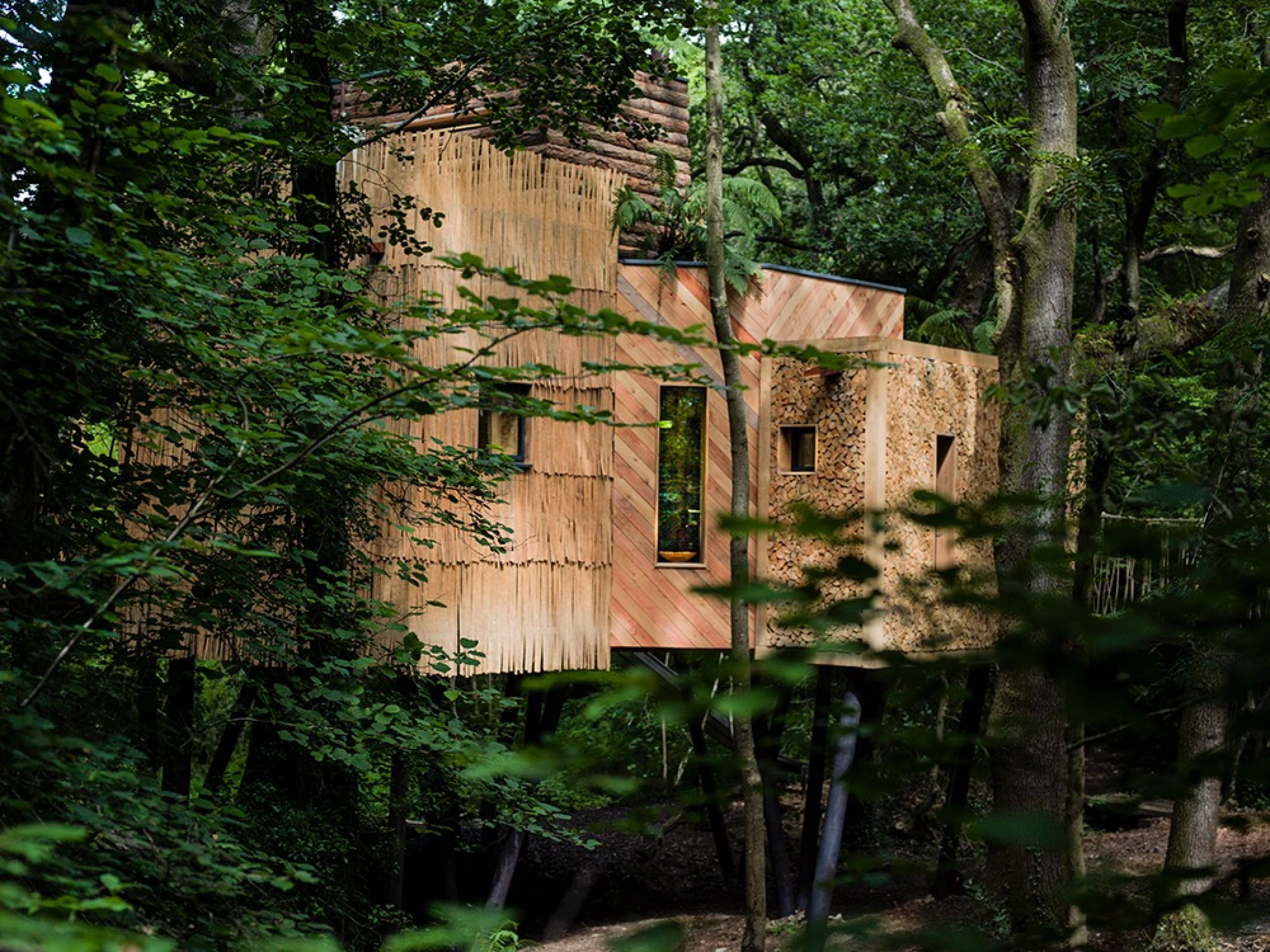 Luxury treehouse built for fun in the forest