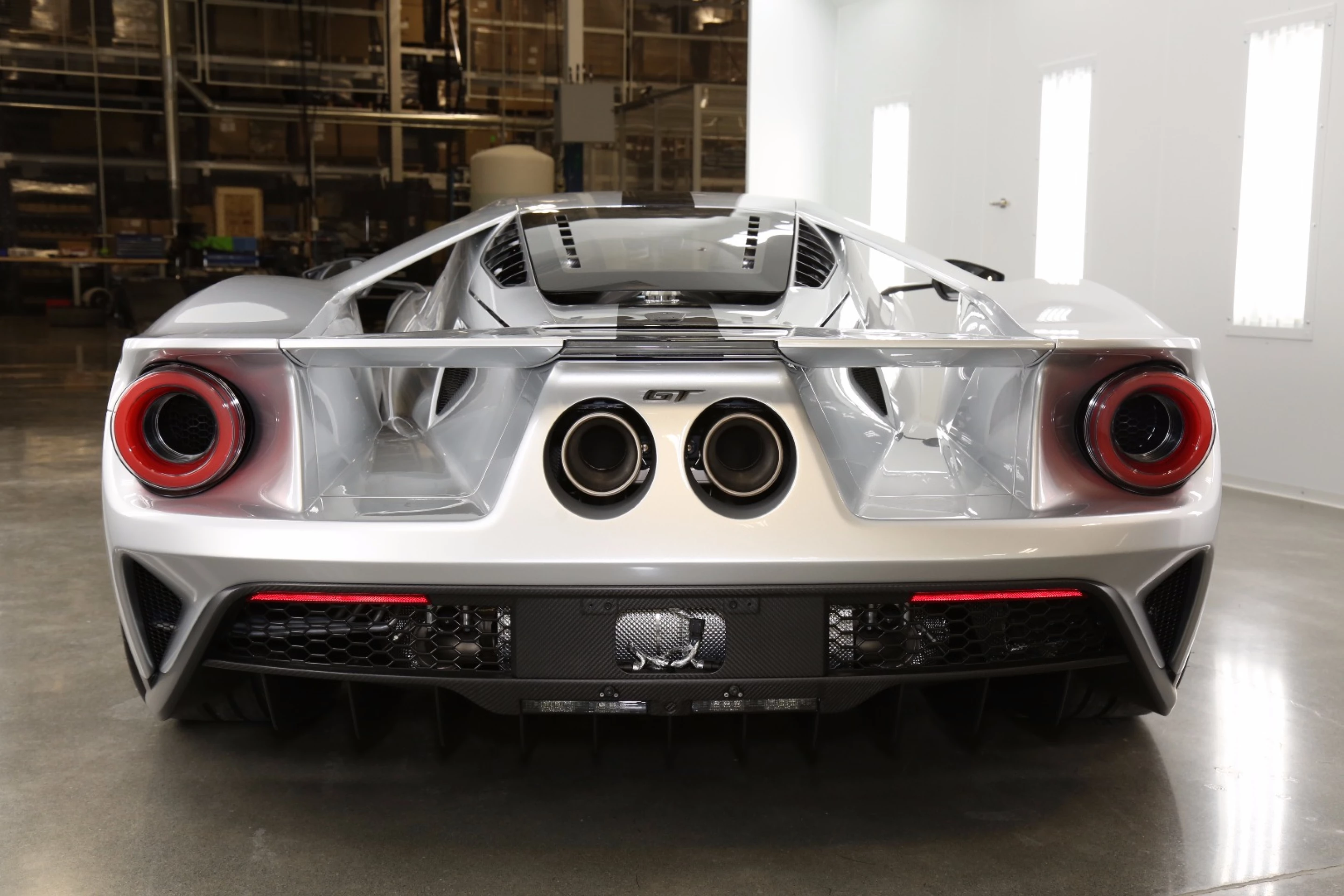 Ford GT gets striped in carbon fiber and readied for more performance