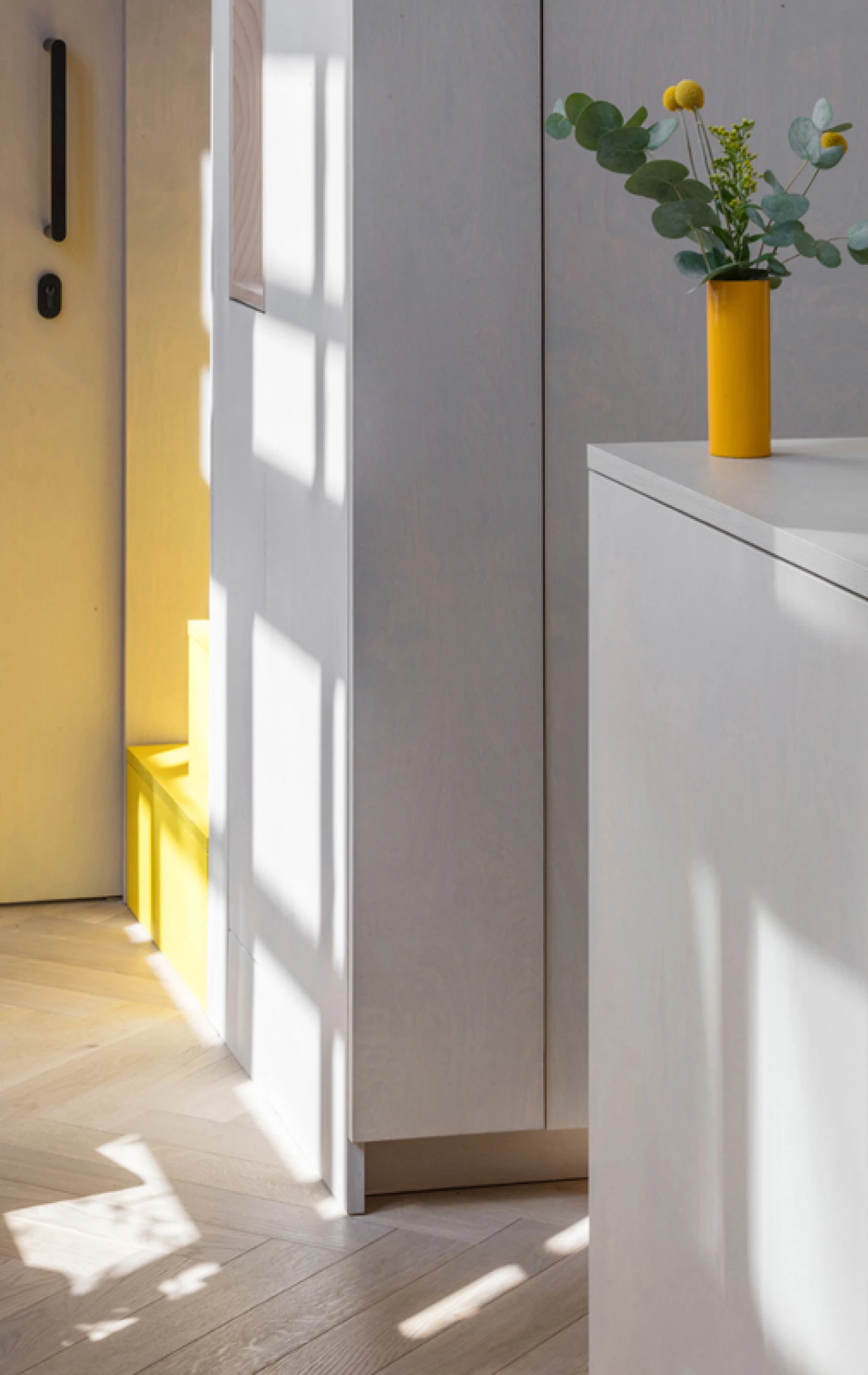 UK architects transform apartment using pods instead of walls