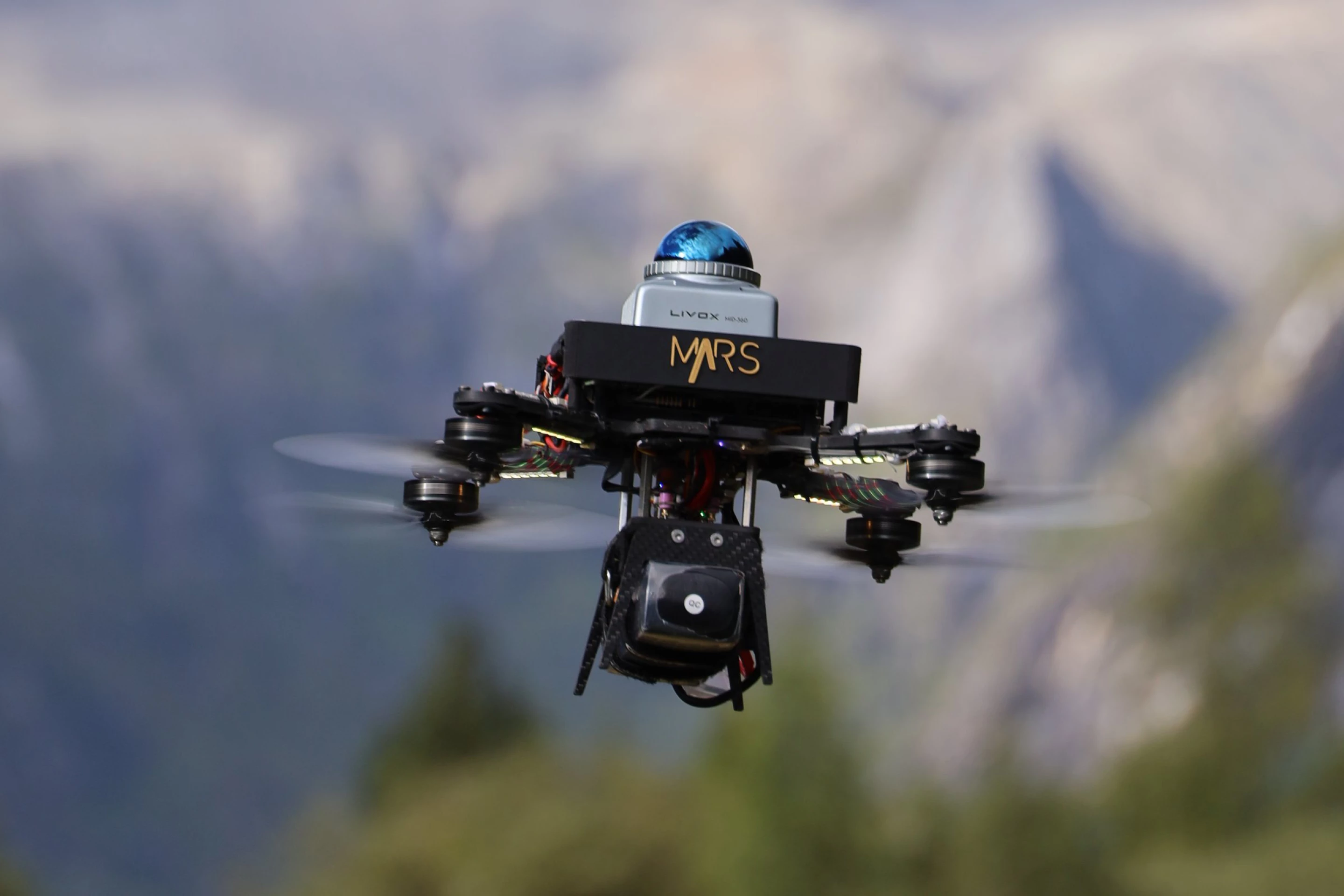 Pinpoint accuracy using 3D LiDAR keeps drone from crashing at speed