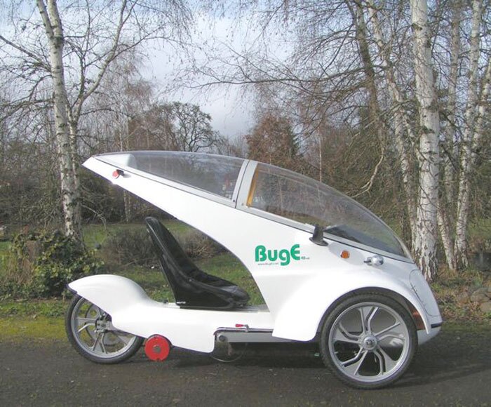 BugE – the DIY three-wheel electric vehicle