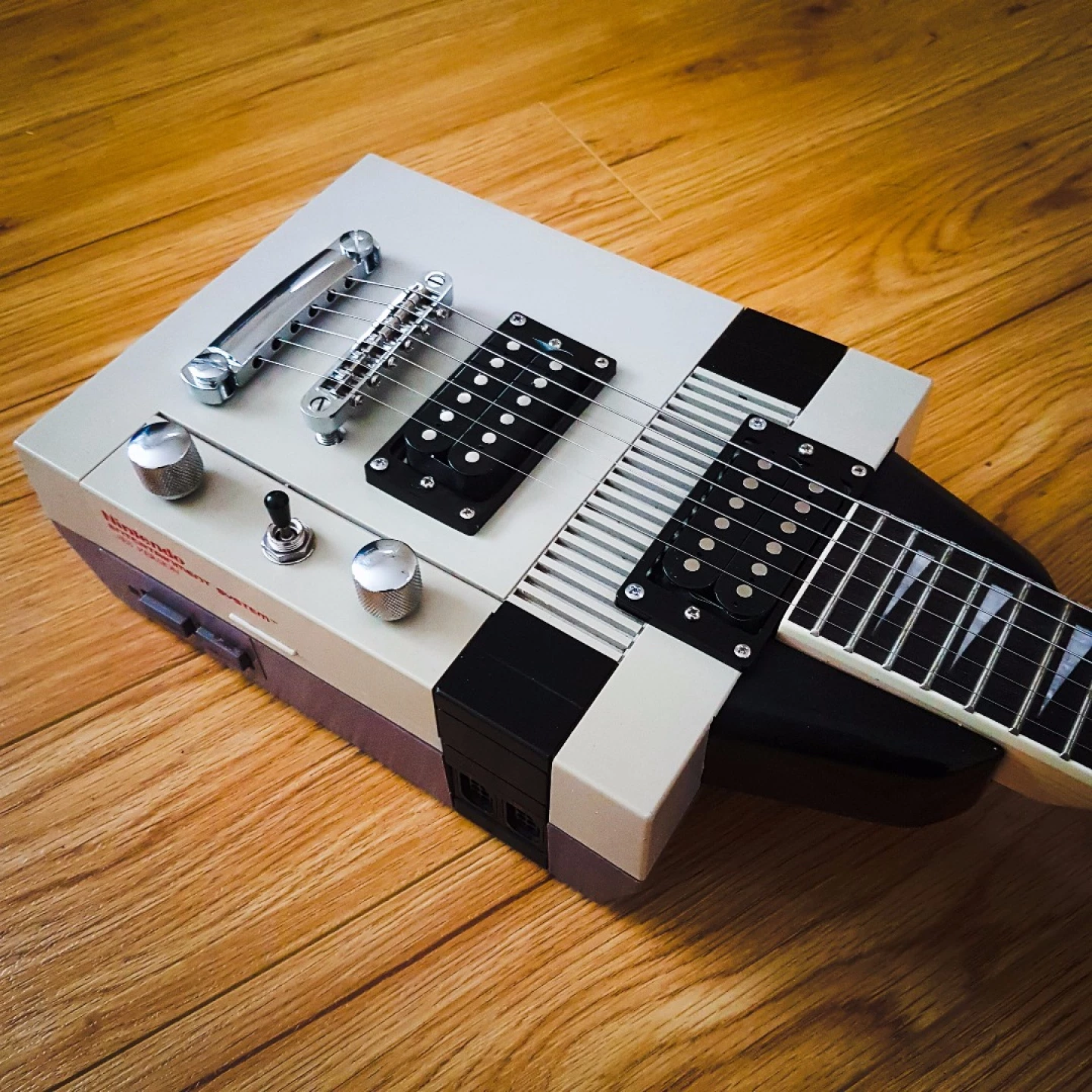 Turning junk into funk: Guitars made from things found around the home