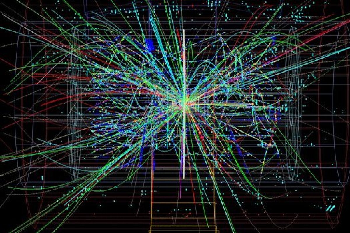 Large Hadron Collider Collision