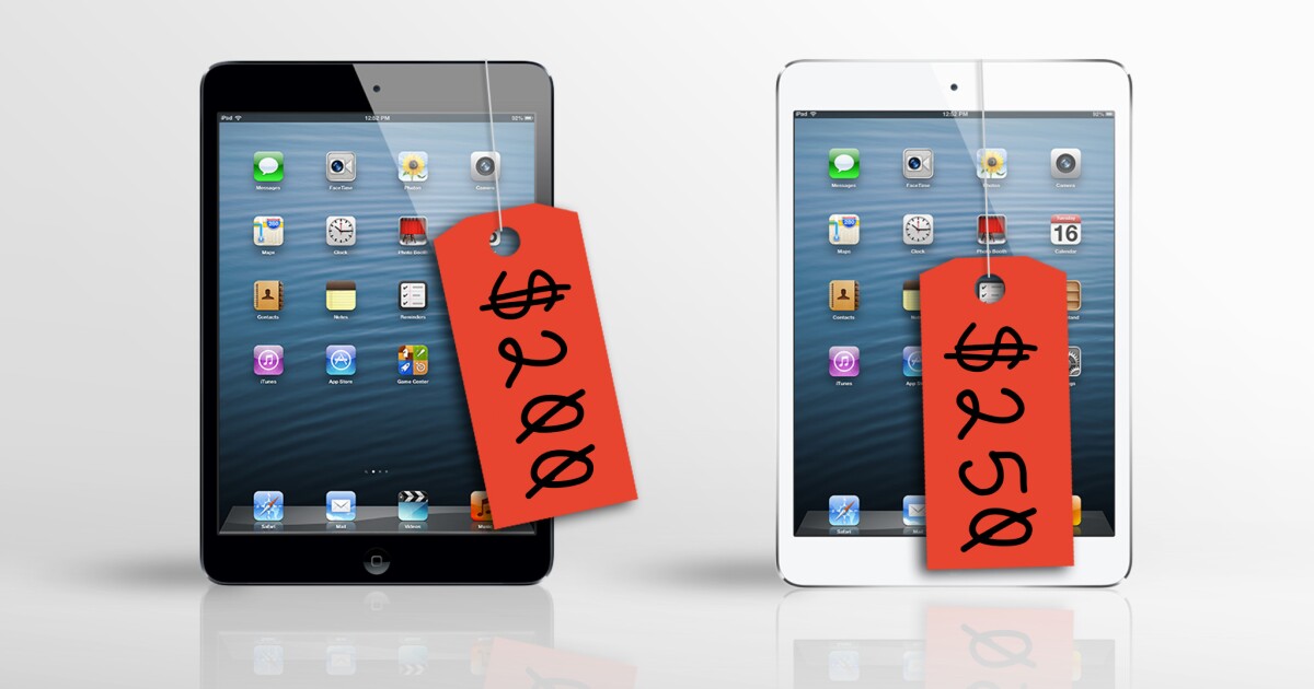Will we see a cheaper iPad mini in 2013?