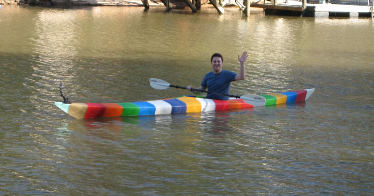 World's first 3D-printed kayak takes to the water