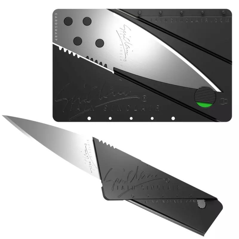 Cardsharp 2 packs a razor in a credit card package