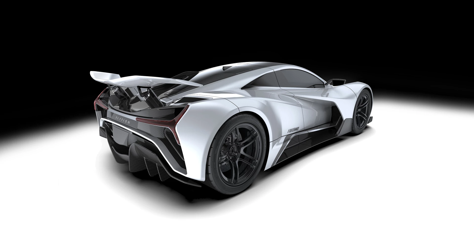 Elation Hypercars announces a 1,903-hp, electric gull-winged monster