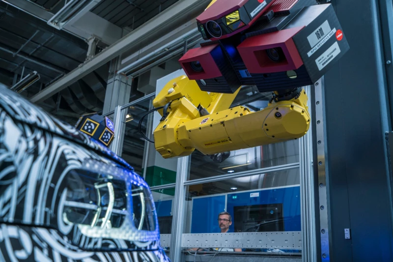 BMW is using faster robotic optical scanners to ensure its cars measure up