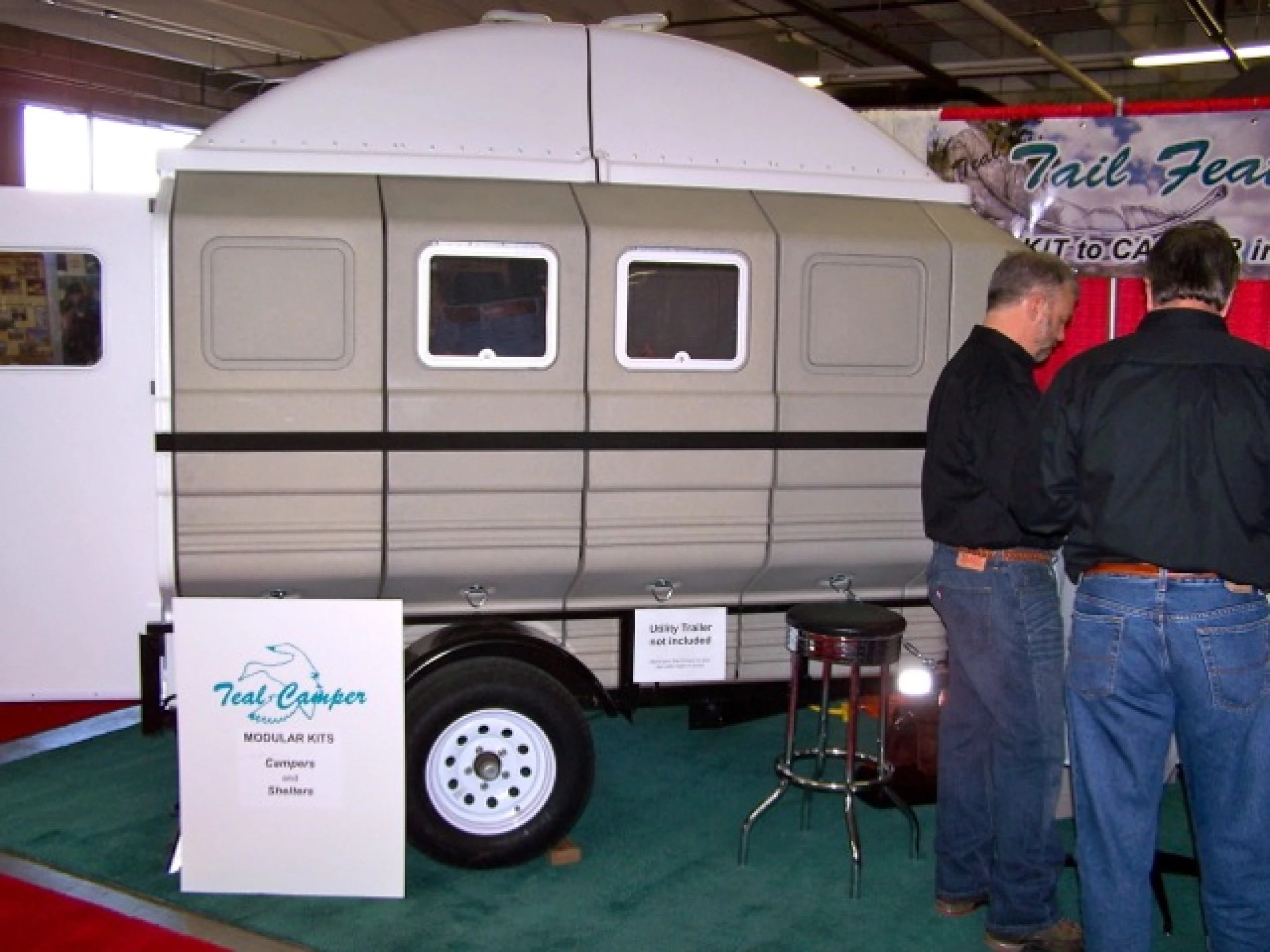 Modular Teal campers and shelters hit the market