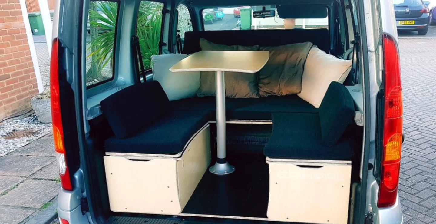 Campal all-in-one camper box creates a complete mini-campervan for $1,400