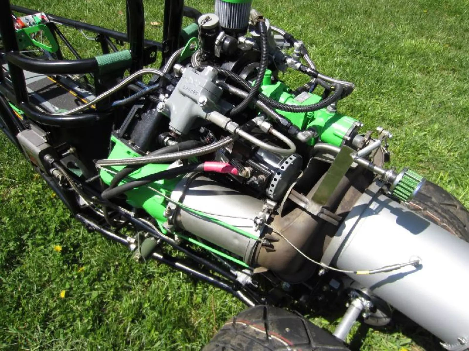 Jet-powered junior dragster for sale on eBay