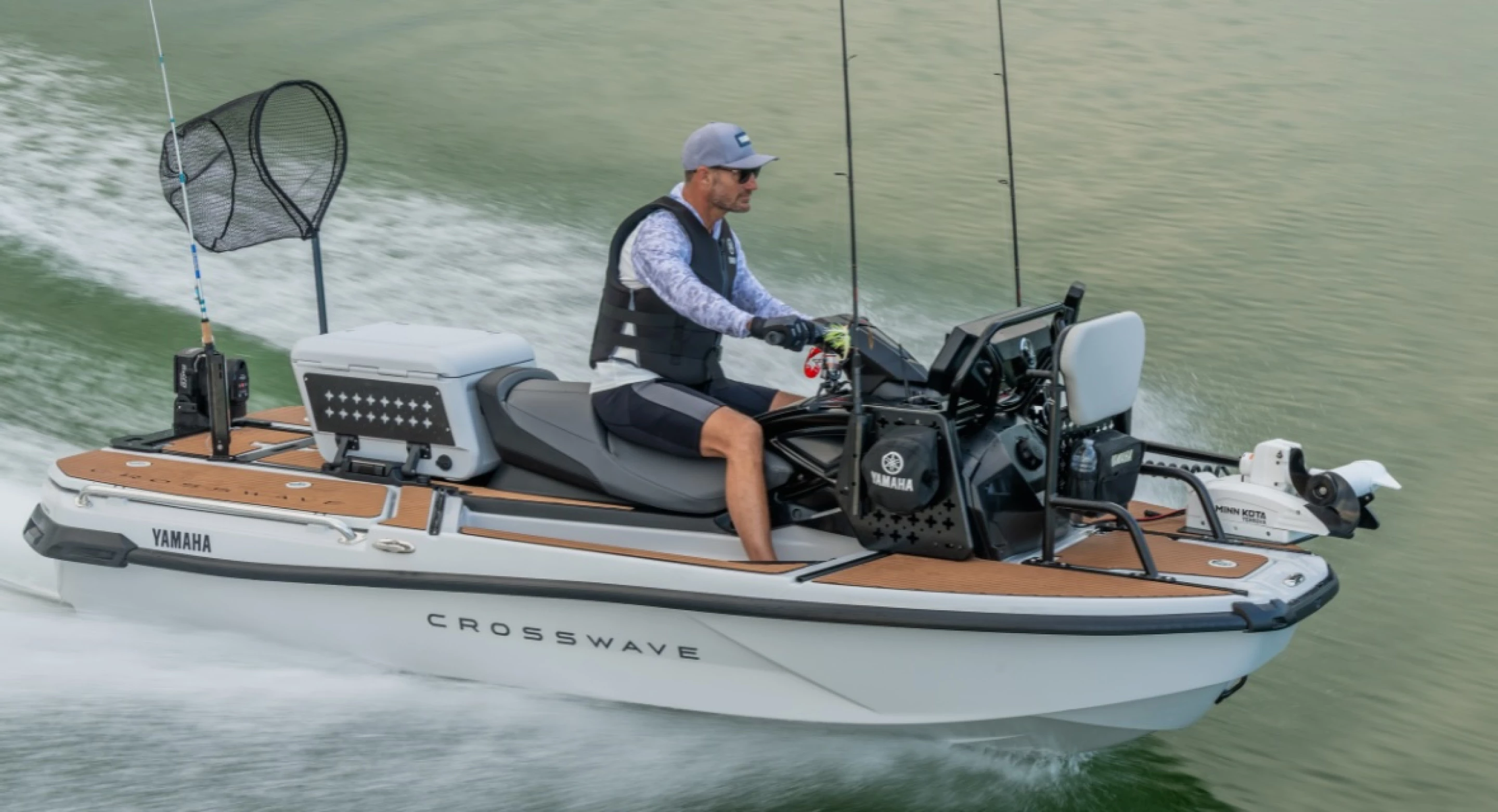 Yamaha CrossWave WaveRunner PWC adventure jet boat