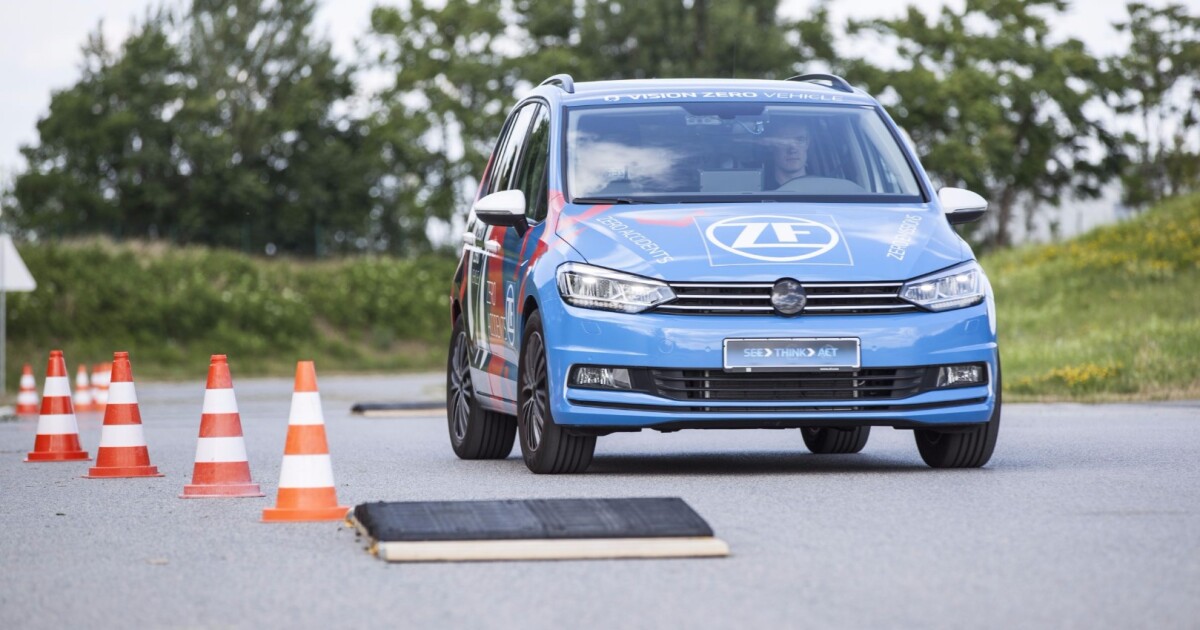 ZF's Vision Zero Vehicle showcases active safety systems