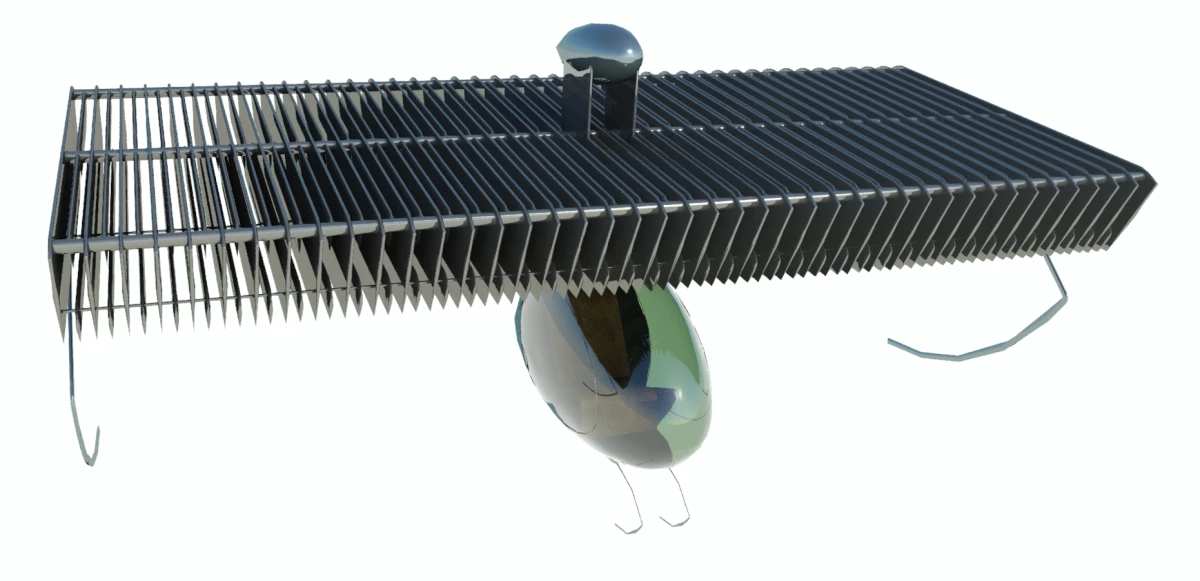 Bizarre Volerian aircraft design replaces jets and props with flapping ...