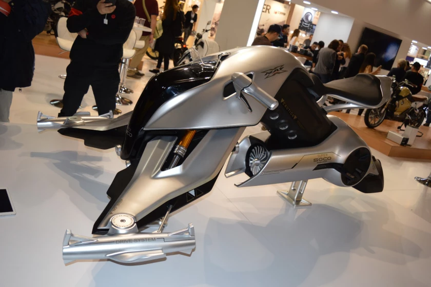 In photos: Concepts, customs and flying bikes from EICMA 2017
