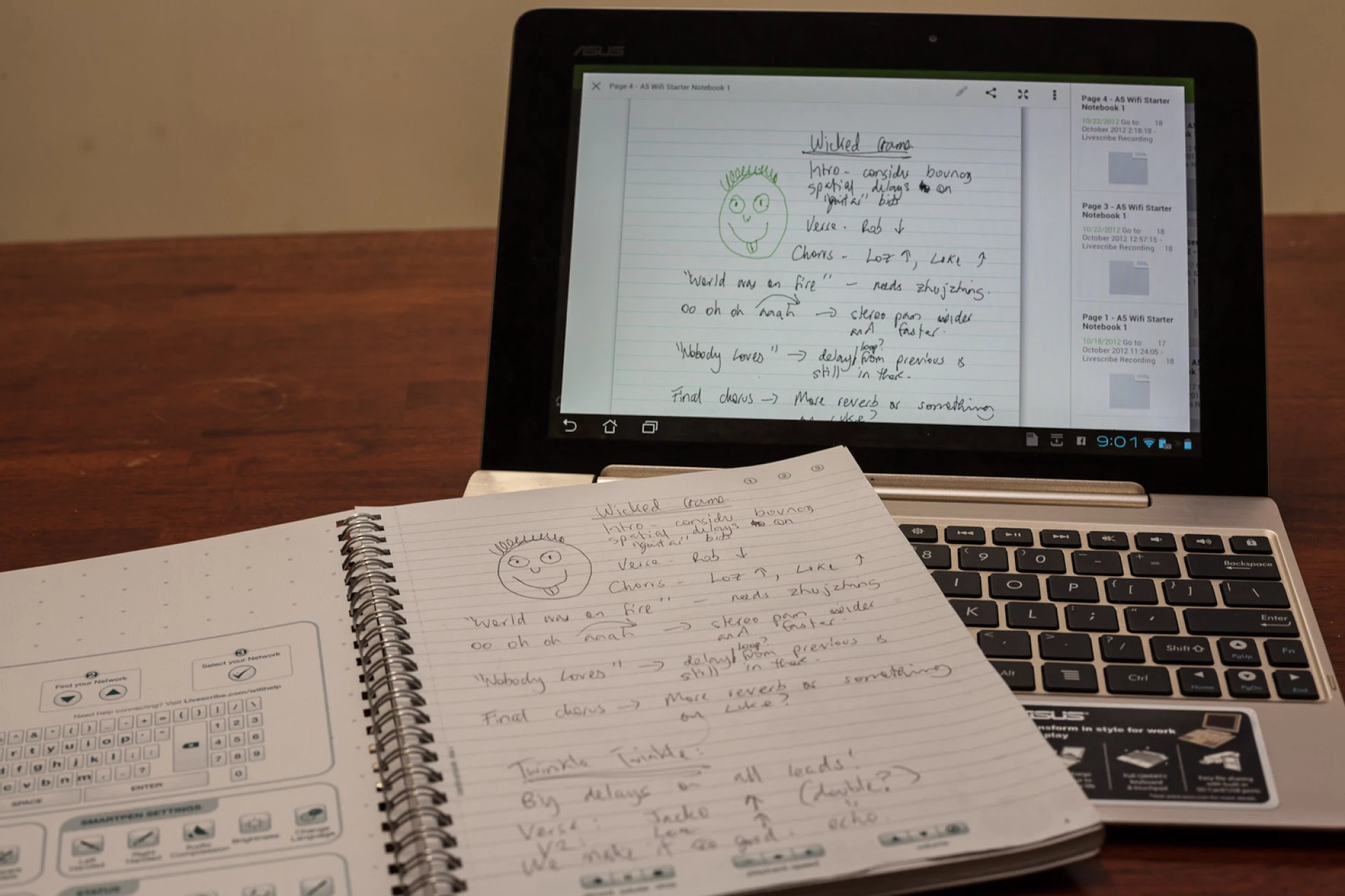 Review: LiveScribe's Sky wifi smartpen – a clever bridge between paper ...