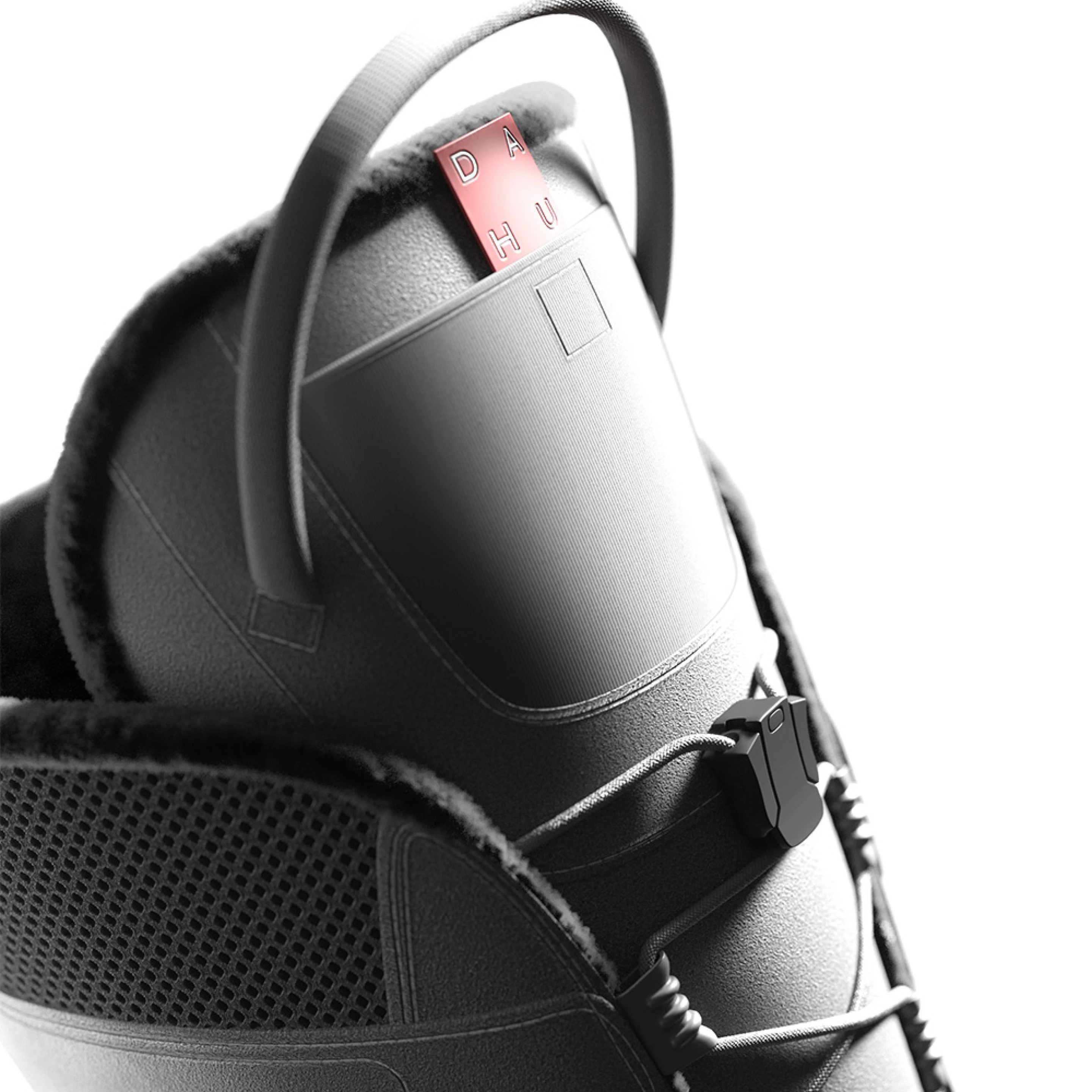 Two-part ski boots designed for easier walking