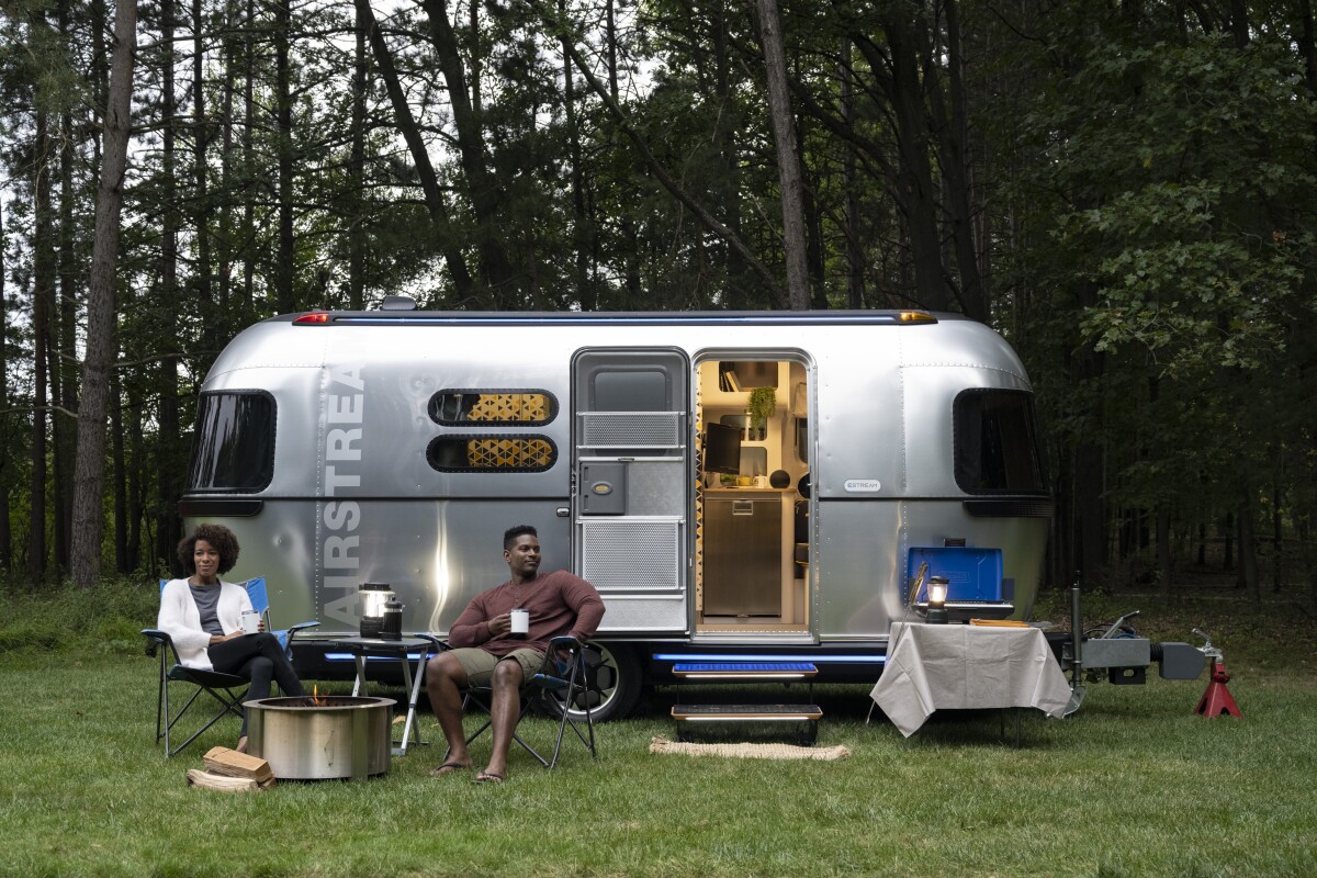 Self-driving electric Airstream trailer smartens up off-grid living