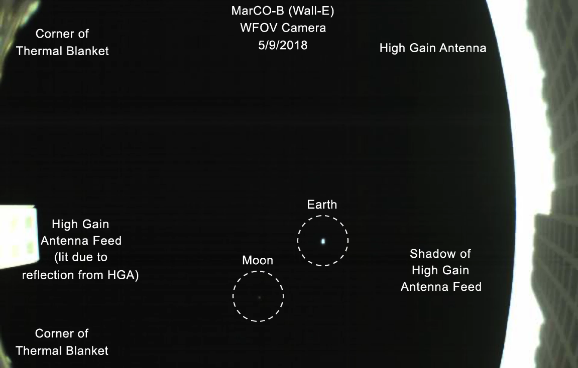 MarCO probes send back Pale Blue Dot image as they go where no CubeSat ...