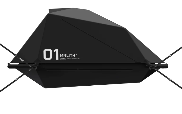 Inflatable Exod air-ground tent slims down for solo camping missions