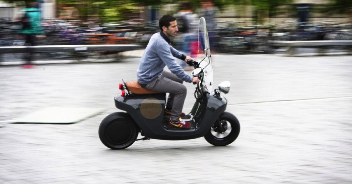 Be.e bio-based electric scooter takes crowdfunding path