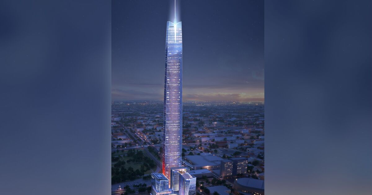 Oklahoma skyscraper gets redesign to become USA's new tallest building