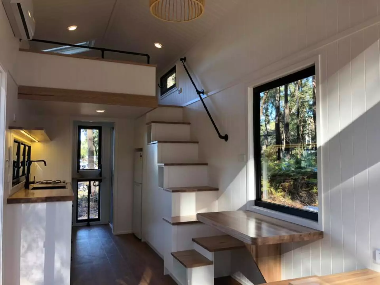 Stunning window wall dominates Australian tiny house