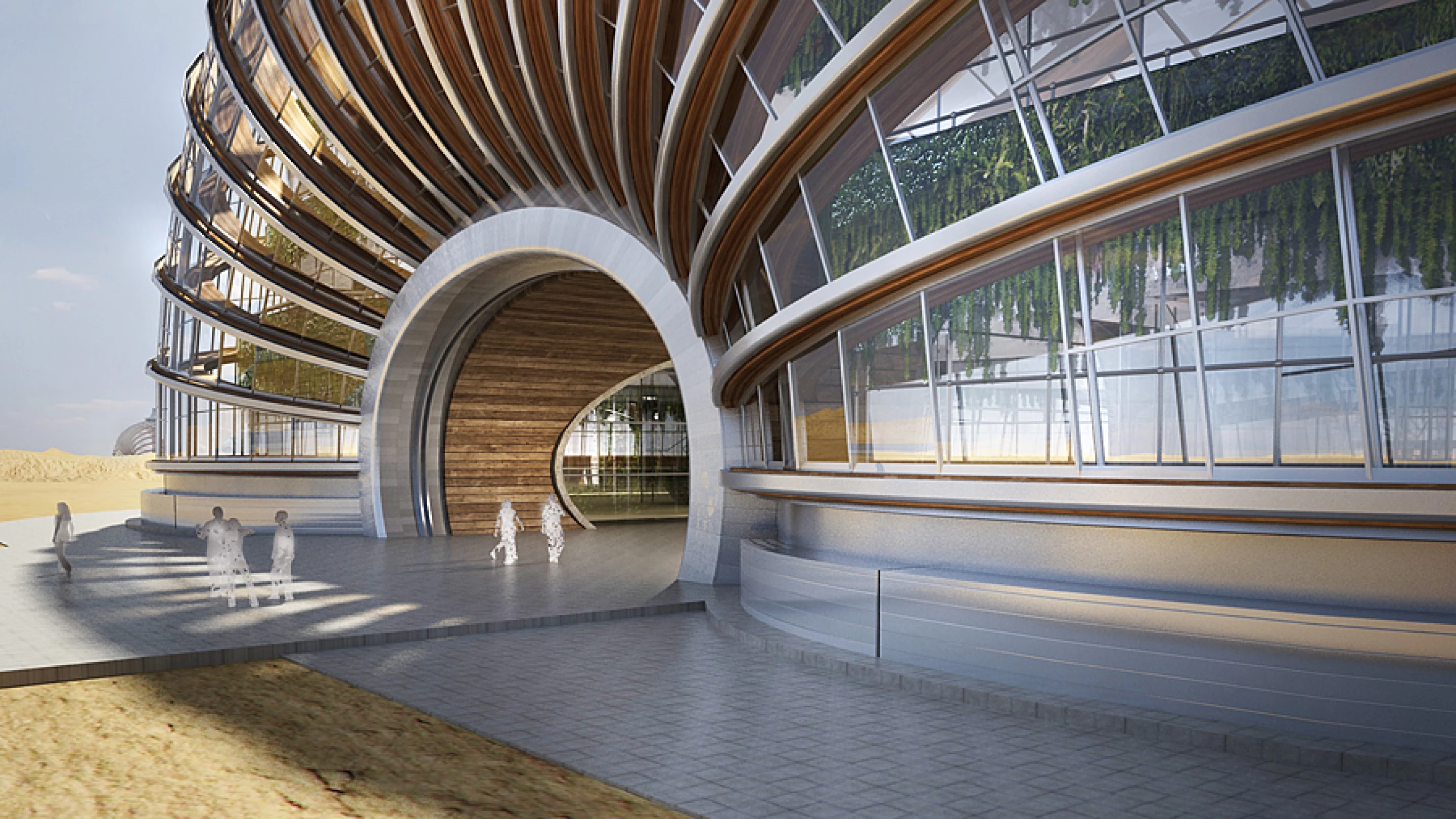 Oasis at sea: The Ark hotel concept