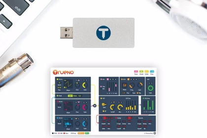 Analog synth crammed inside a USB stick
