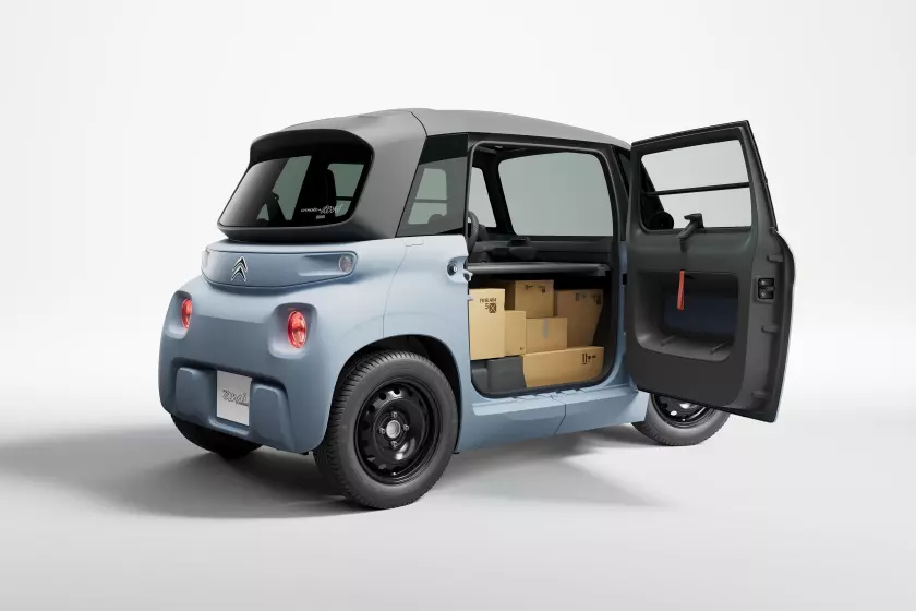 Citroën puts tiny electric pod to work with My Ami Cargo edition